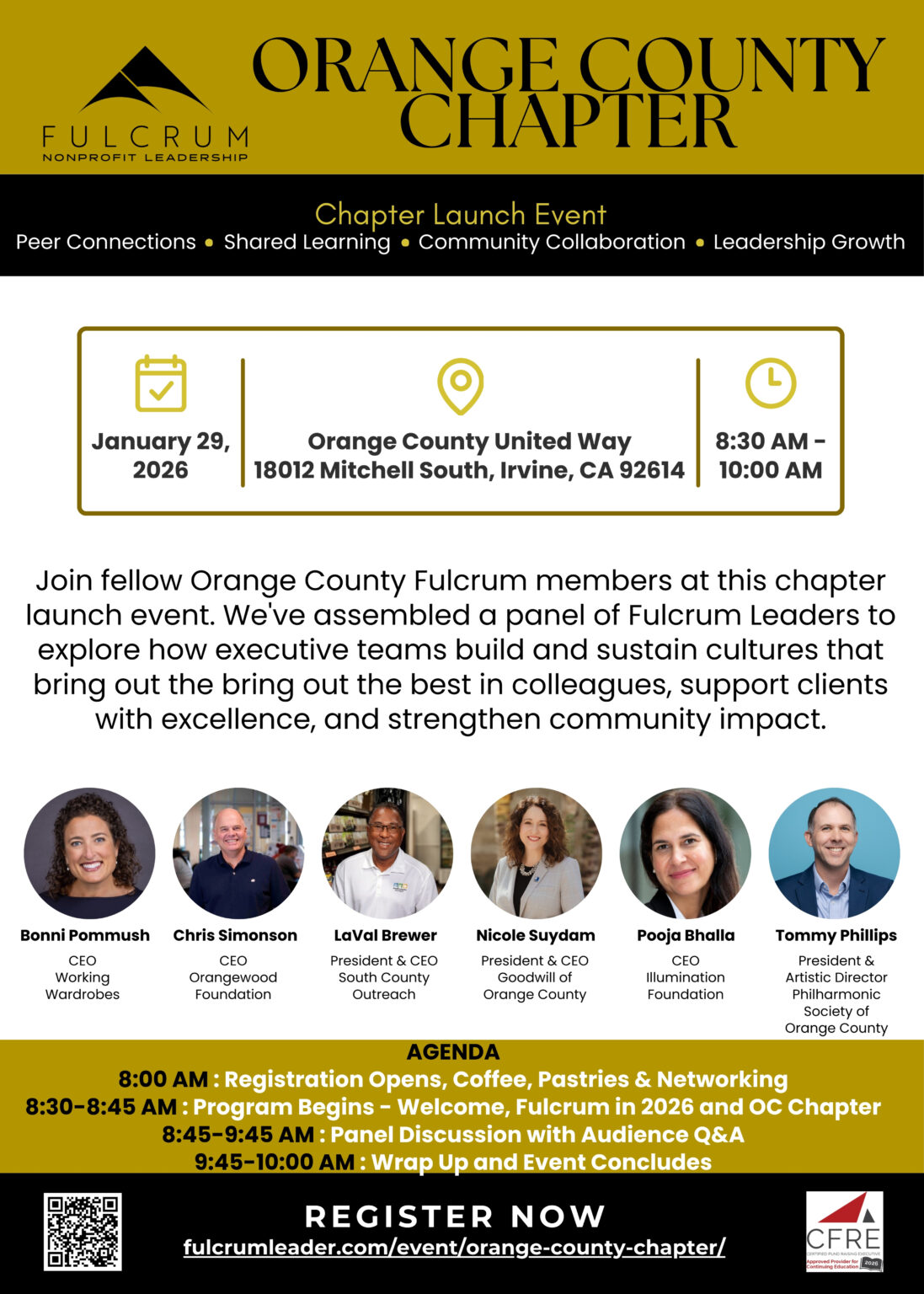 Orange County Chapter Meeting and Launch Event - Fulcrum Nonprofit ...